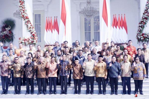 Resmi Dilantik, Presiden RI Umumkan Susunan Menteri Kabinet Indonesia ...